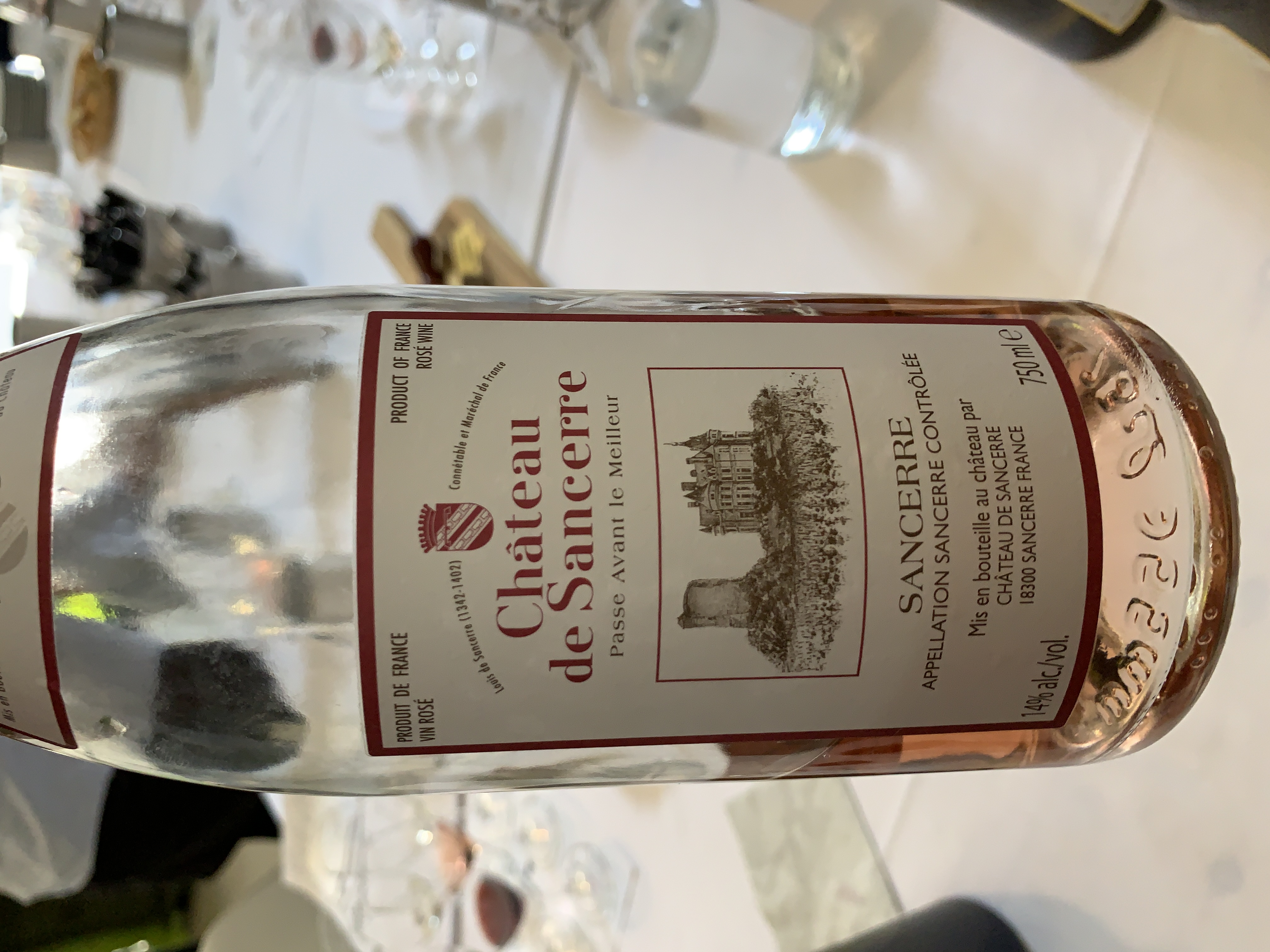 Château de Sancerre : ‘’Passe avant le meilleur’’! | Vinformateur