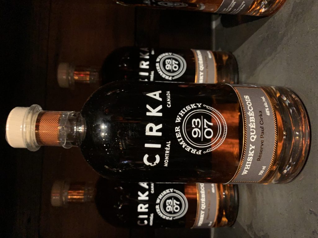 Cirka, premier whisky Québécois, Réserve Paul Cirka, 100% seigle fait ...