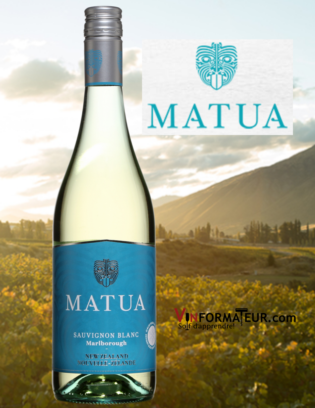 Le Matua, 2019. Un Sauvignon Blanc classique de la Nouvelle-Zélande ...