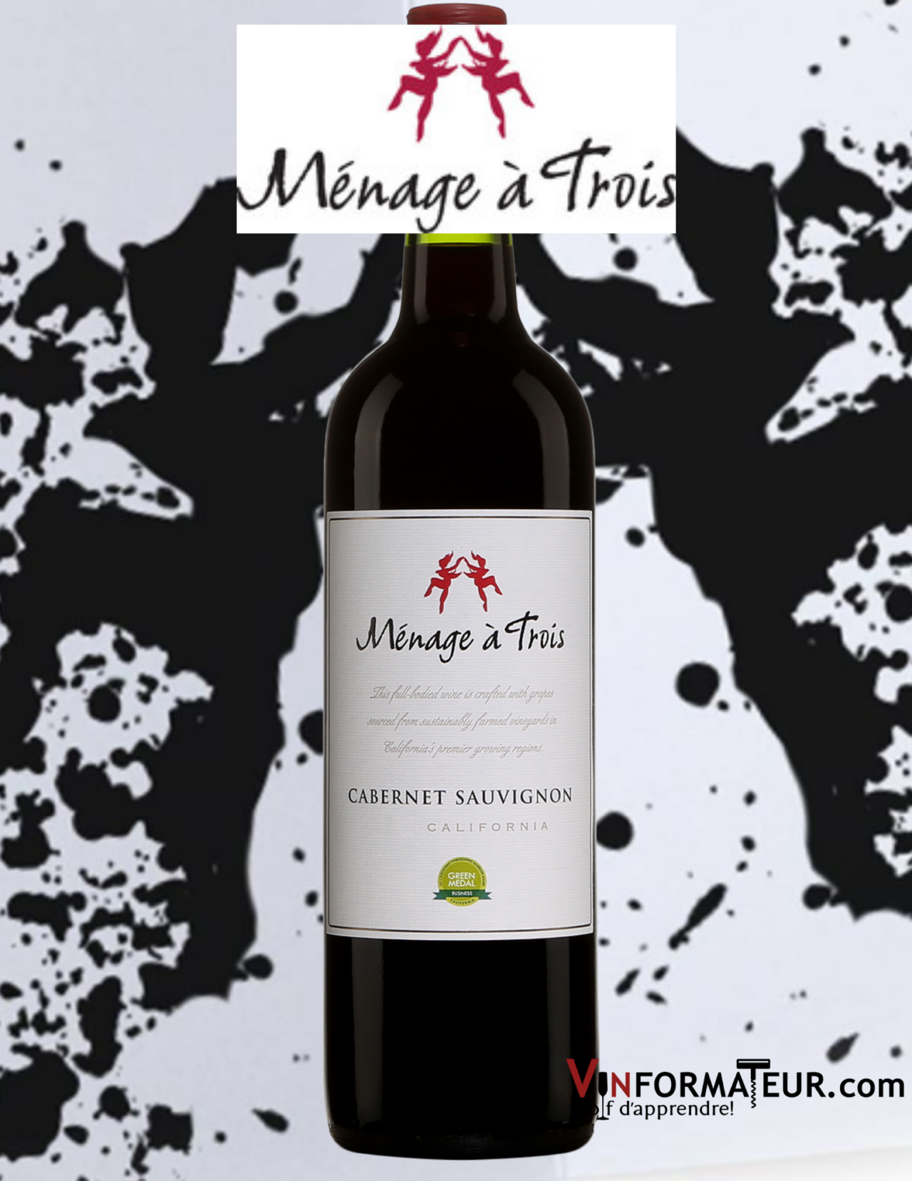 Vous avez aimé le Ménage à Trois Red Blend? Voici le Cabernet-Sauvignon ...