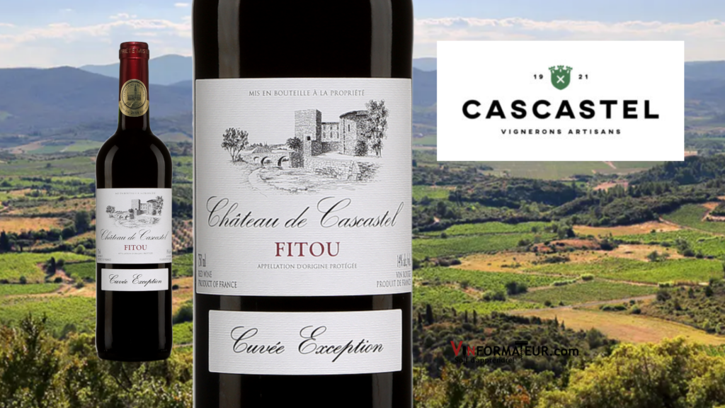 Château de Cascastel, Cuvée Exception. Un beau vin de soleil de l ...