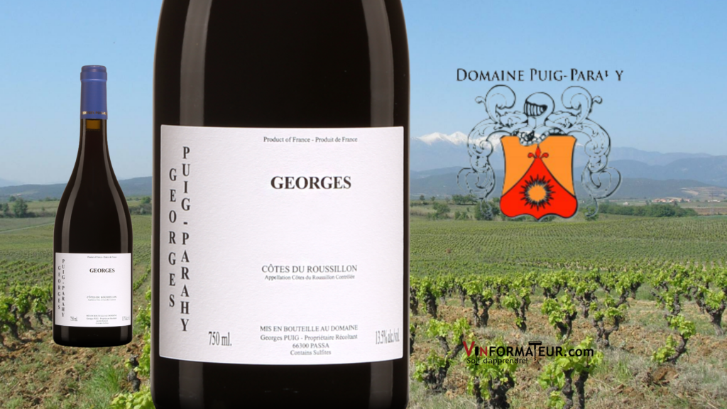 Coup de Coeur que cette cuvée Georges du Domaine Puig-Parahy 2013 ...
