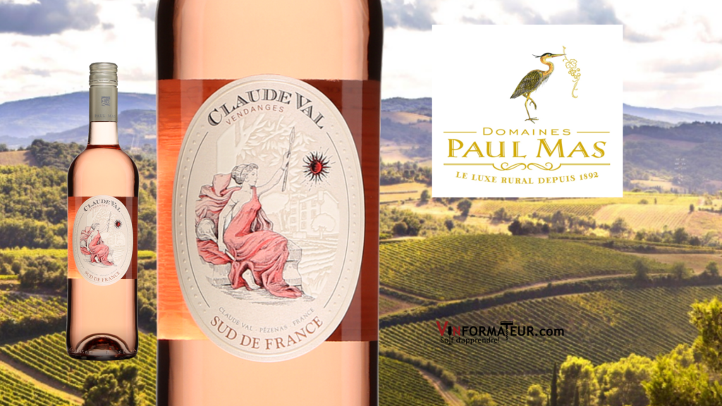 Délicieux vin rosé du Languedoc! Claude Val, 2020. | Vinformateur
