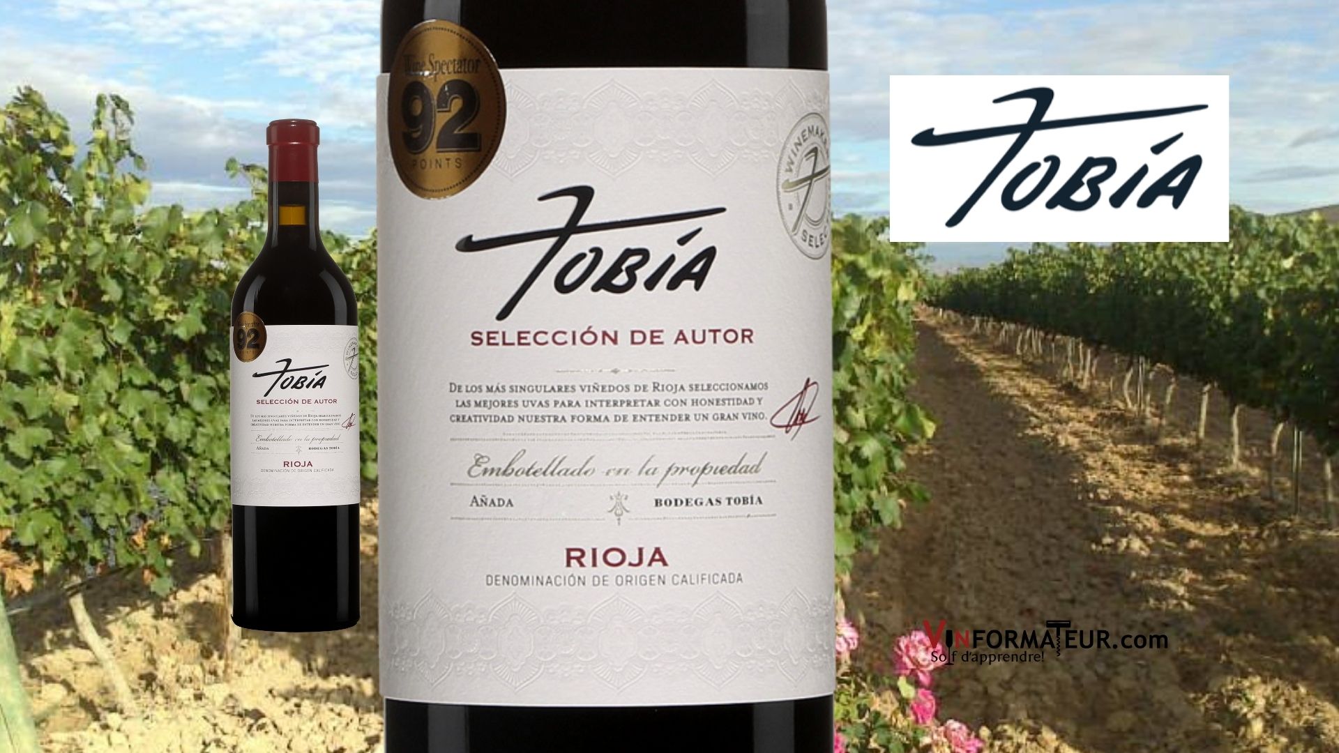 Surprenant et délicieux! Tobia, Seleccion de Autor Rioja 2017 ...
