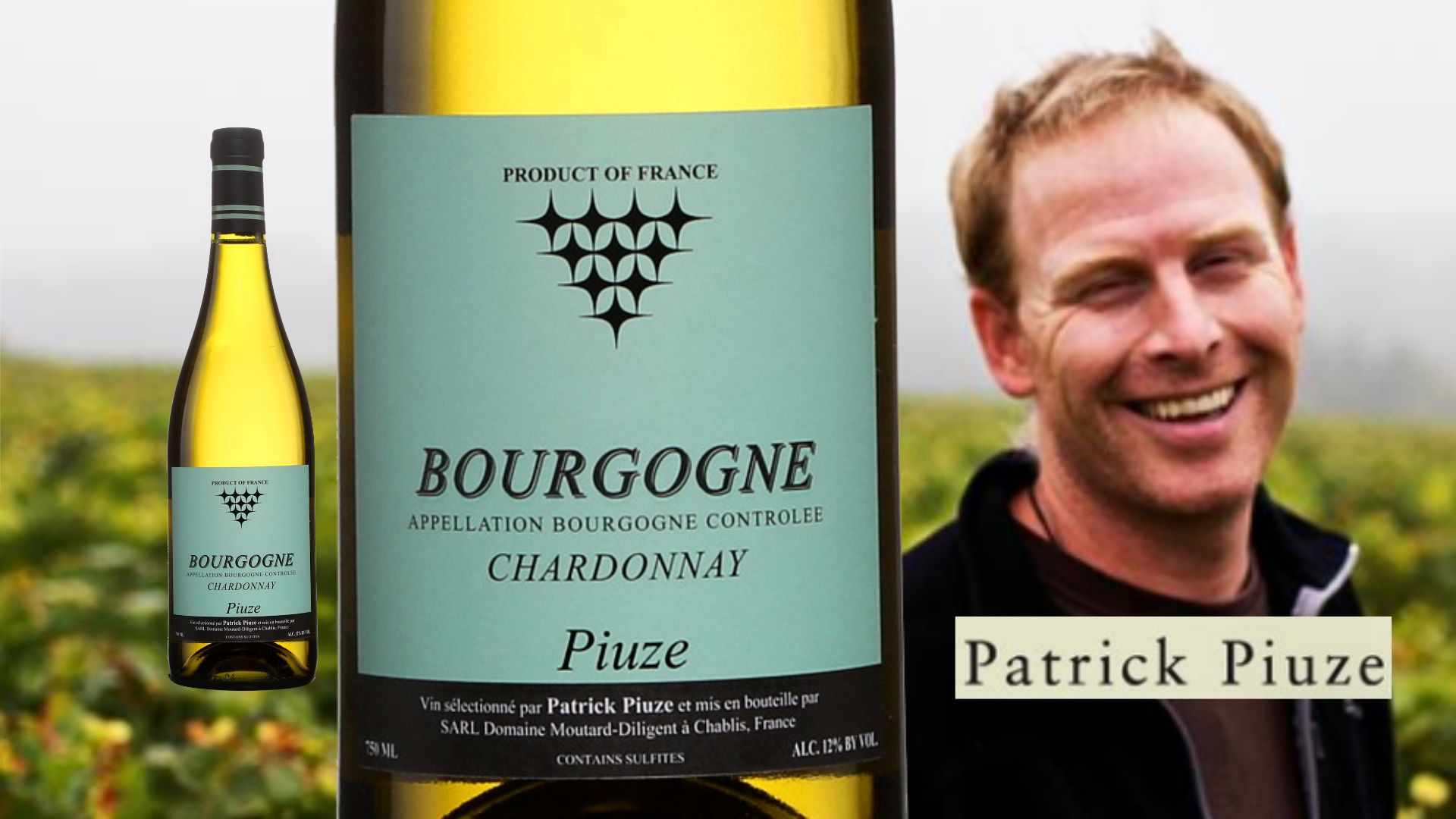 Découvrez ce tout nouveau vin blanc de Bourgogne de Patrick Piuze ...