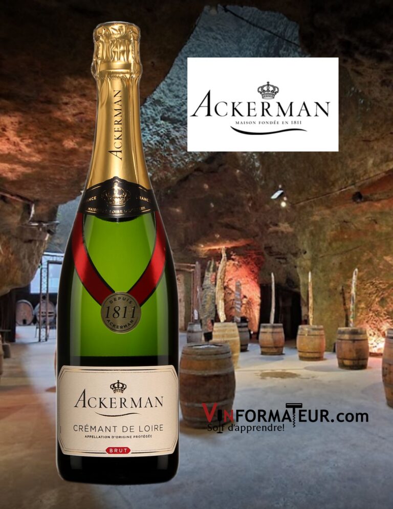 Une valeur sûre que ce Crémant de Loire Brut de la maison Ackerman ...