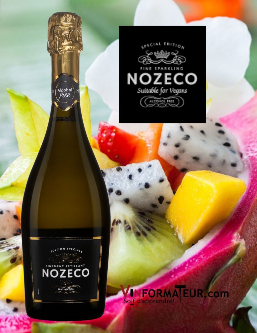 Tout nouveau! Nozeco, mousseux sans alcool. | Vinformateur