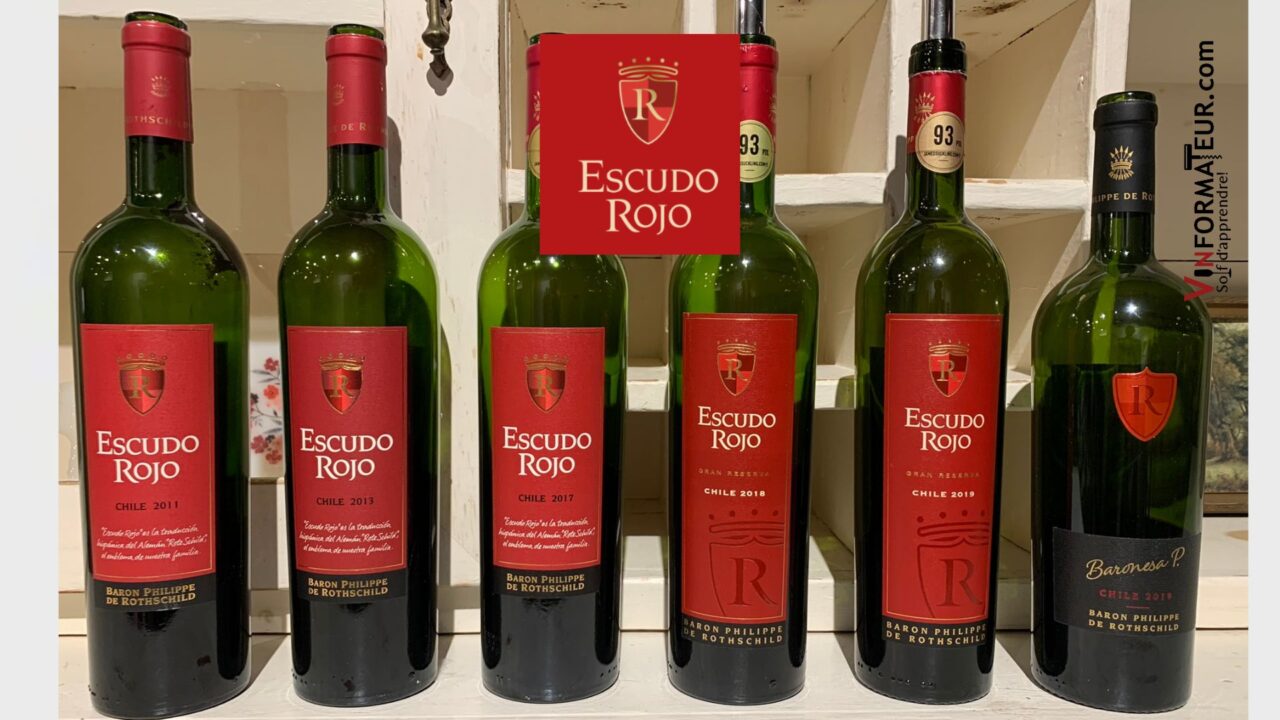 Beau coup de Cœur! Les vins Escudo Rojo du Chili! | Vinformateur