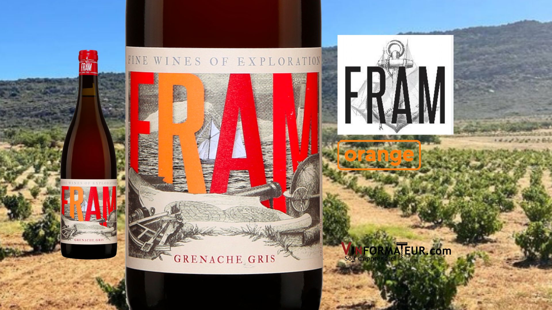 Fram, vin orange d’Afrique du Sud. Une belle aventure pour vos papilles ...