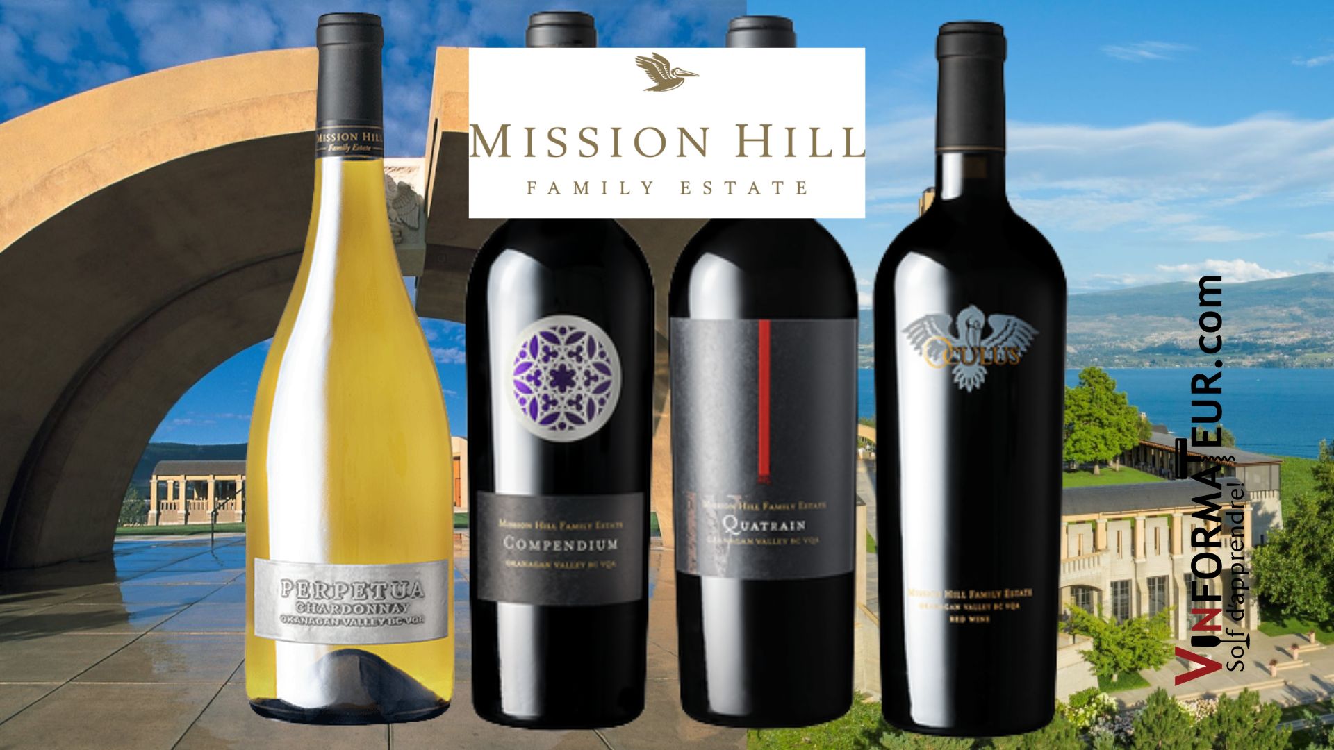 Le pinacle des vins au Canada. Mission Hill Family Estate, Vallée de l ...