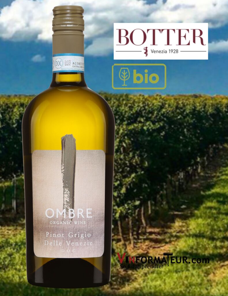 Pinot Grigio delle Venezie DOC bio Botter | Vinformateur