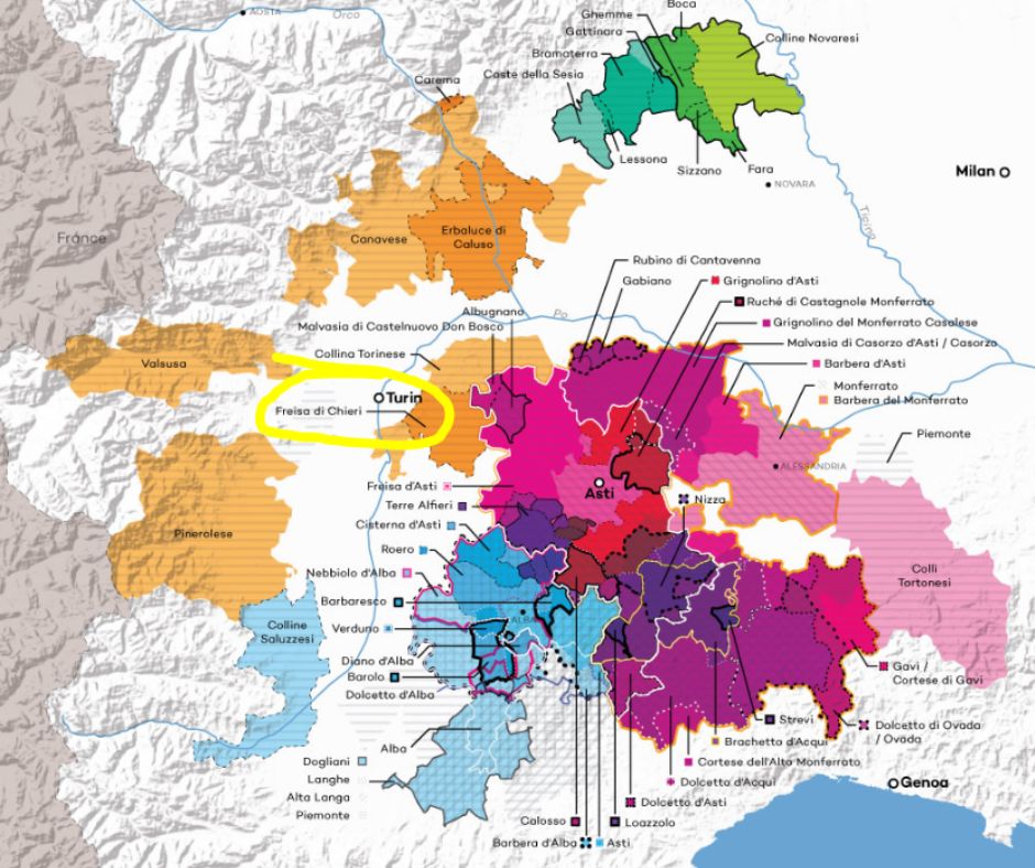 Surpreisa Freisa di Chieri Balbiano | Vinformateur