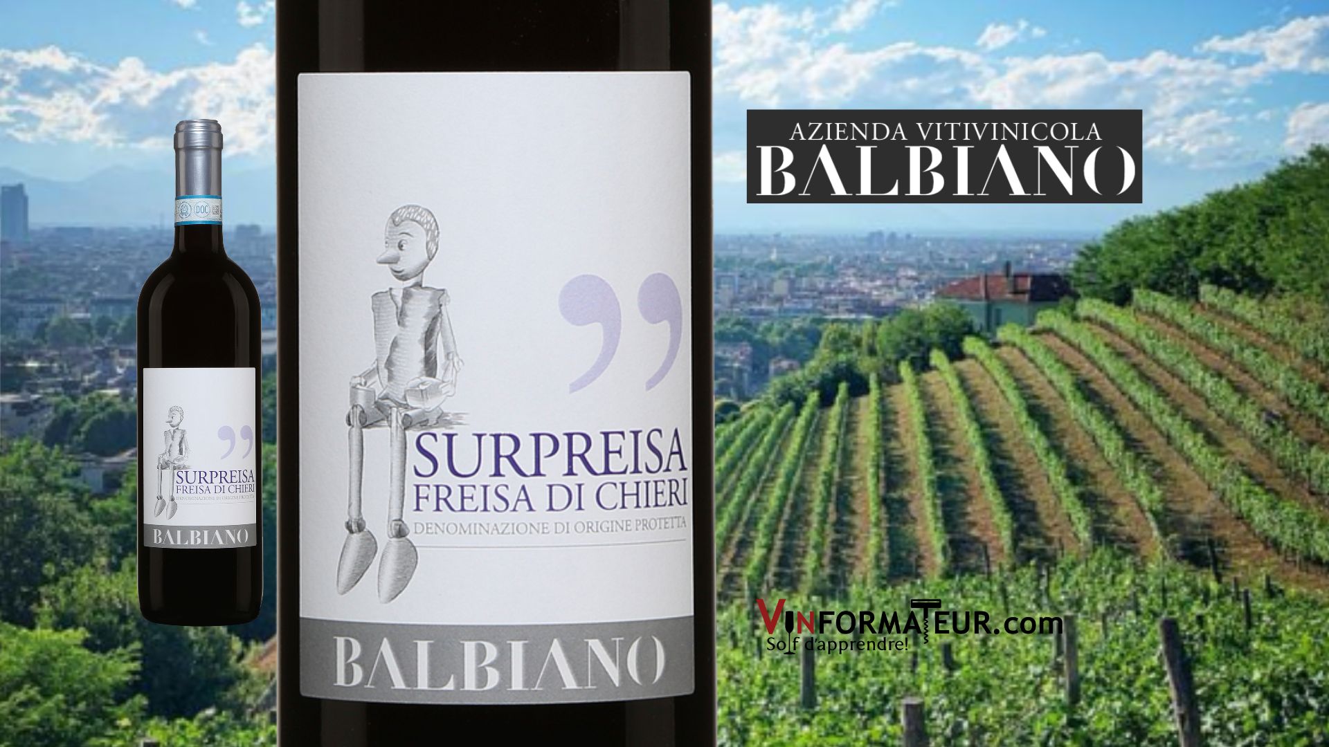 Surpreisa Freisa di Chieri Balbiano | Vinformateur
