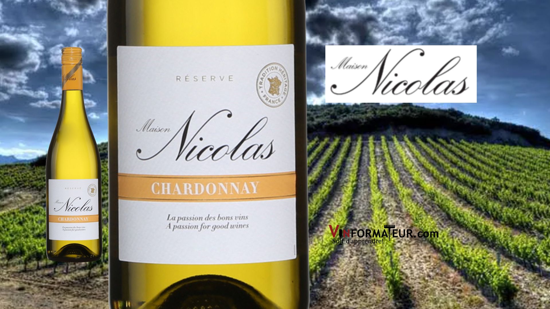 Vin Maison Nicolas Chardonnay | Ventana Blog