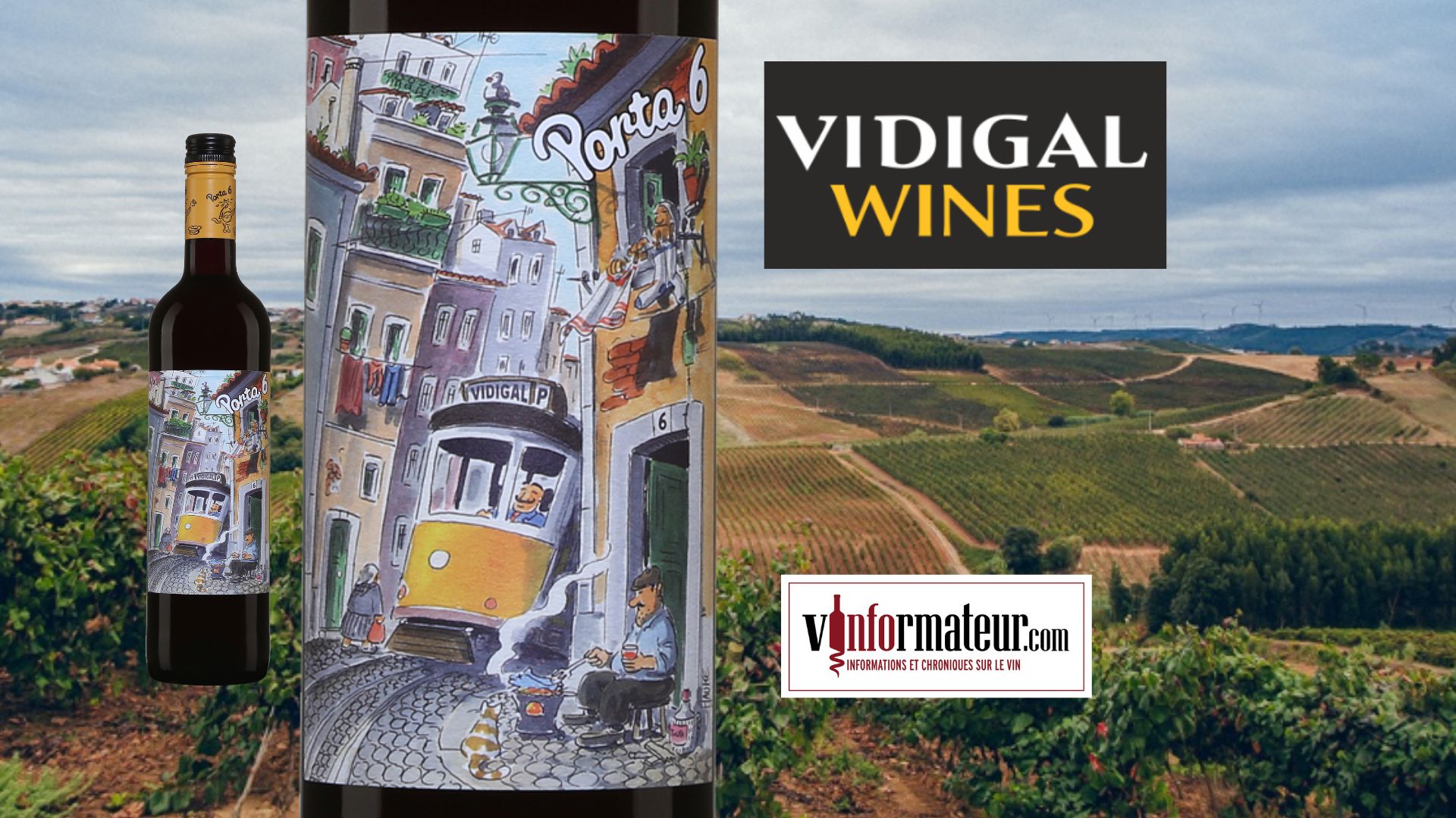 Vin rouge Portugal Porta 6 2022 | Vinformateur