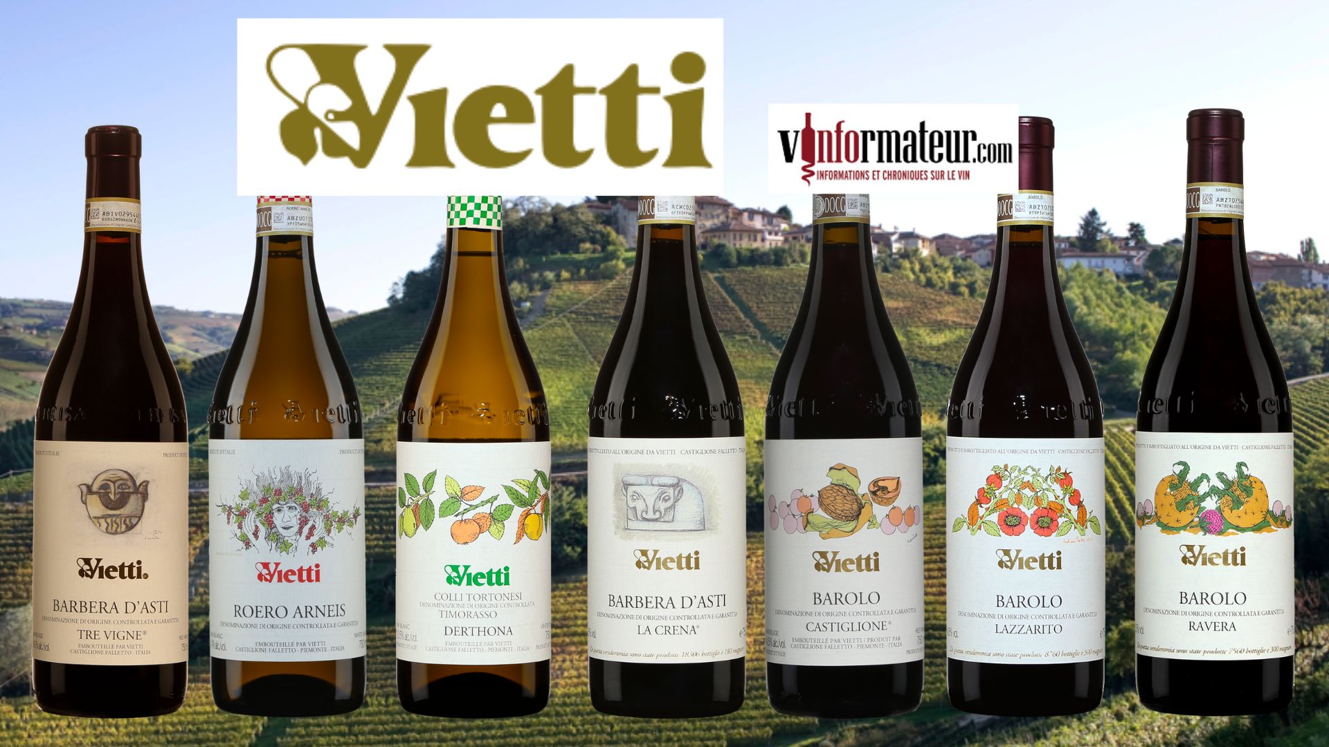 Les vins Vietti Piémont Barolo | Vinformateur