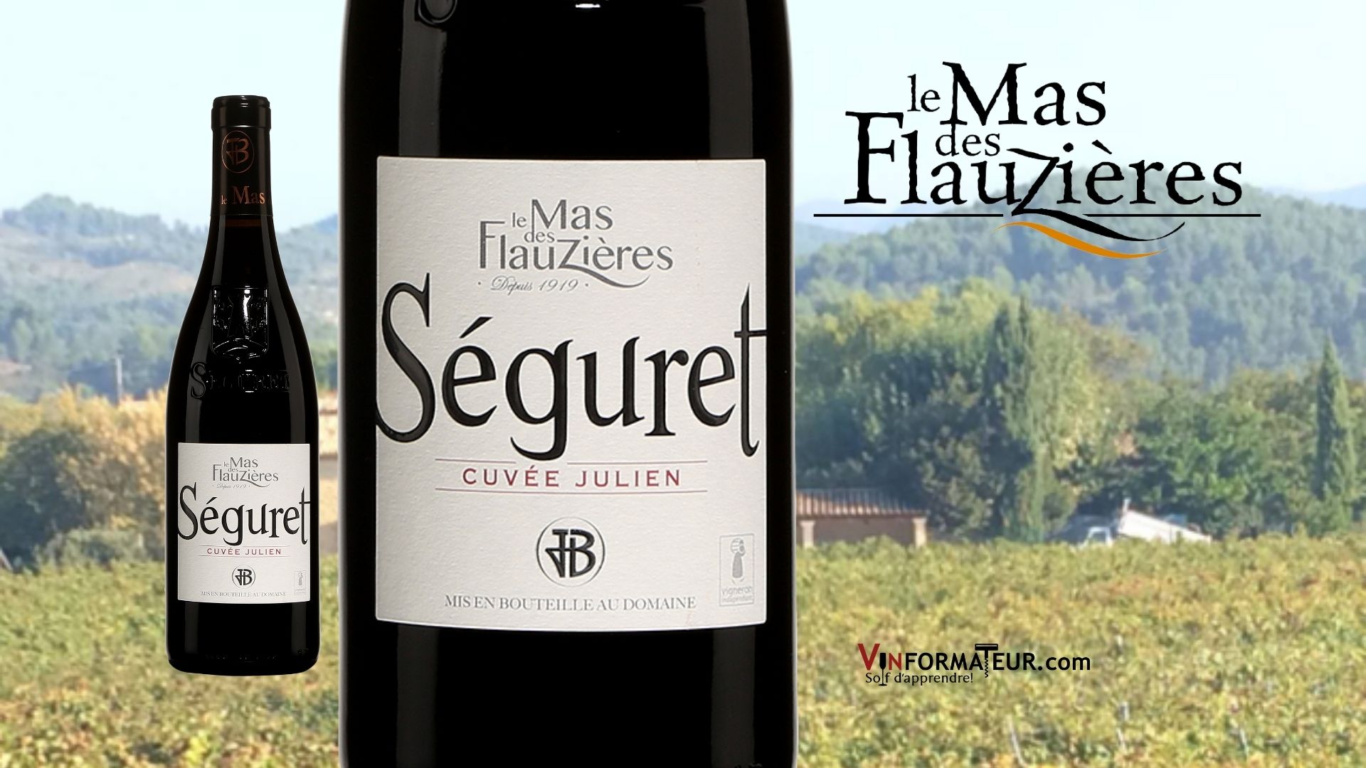 Le Mas des Flauzières Cuvée Julien 2021 | Vinformateur