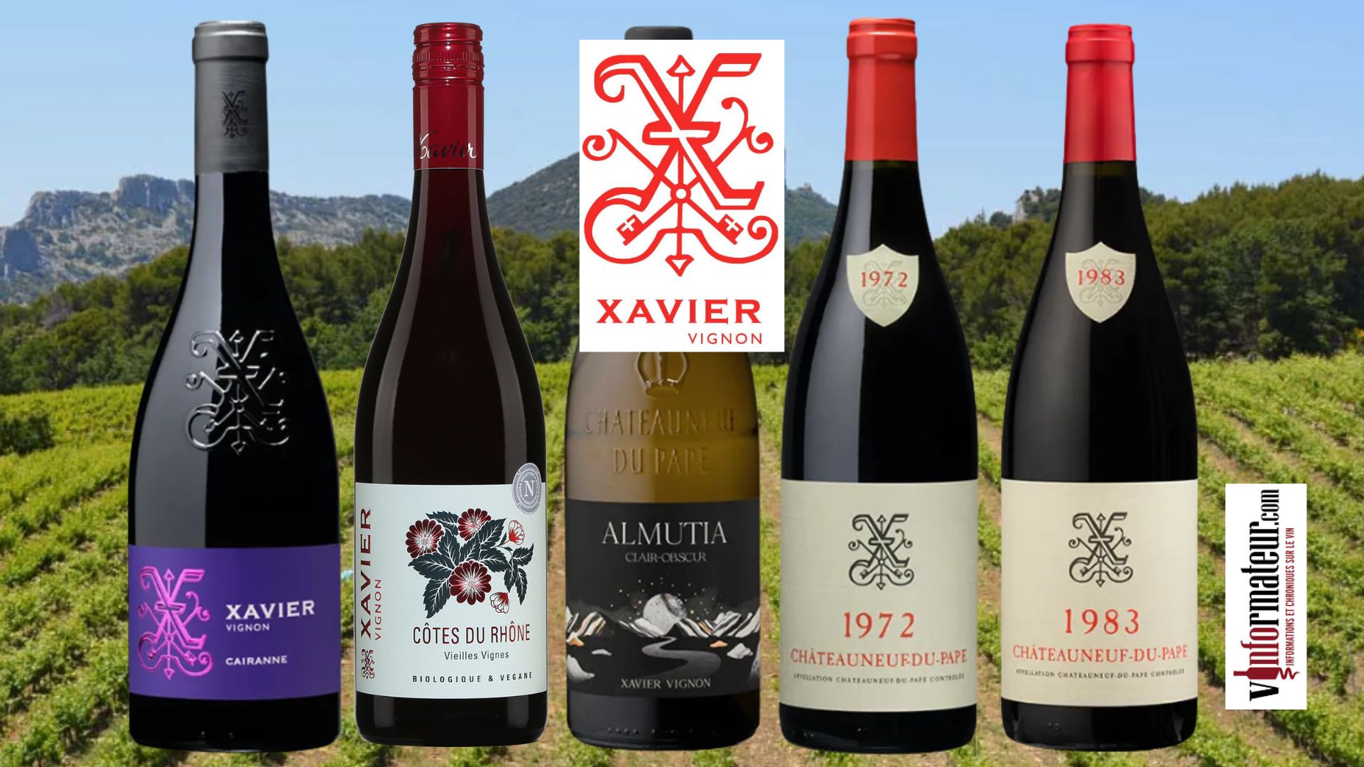 Vins des Côtes du Rhône selon Xavier Vignon. | Vinformateur