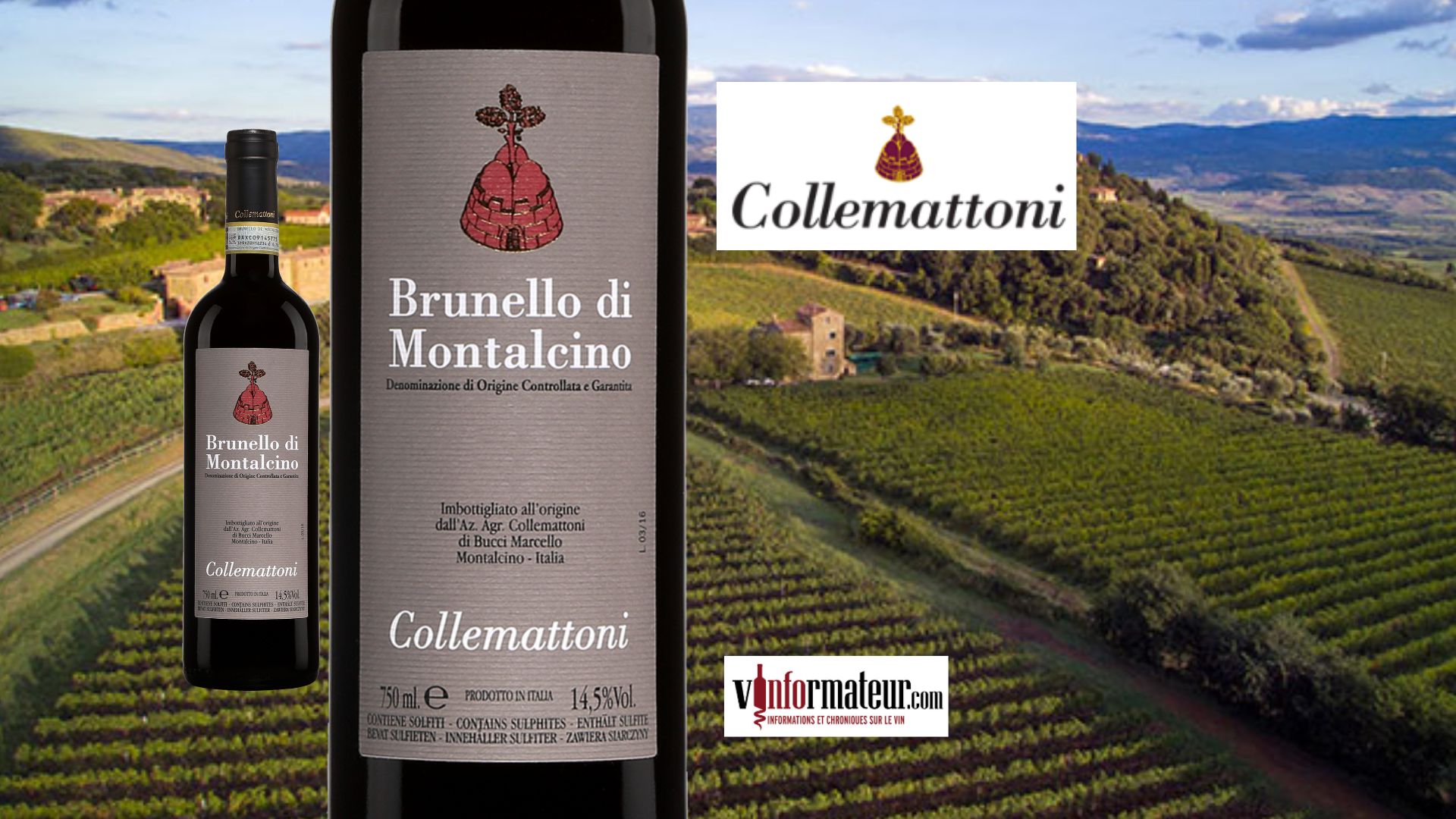 brunello di montalcino collemattoni | Vinformateur