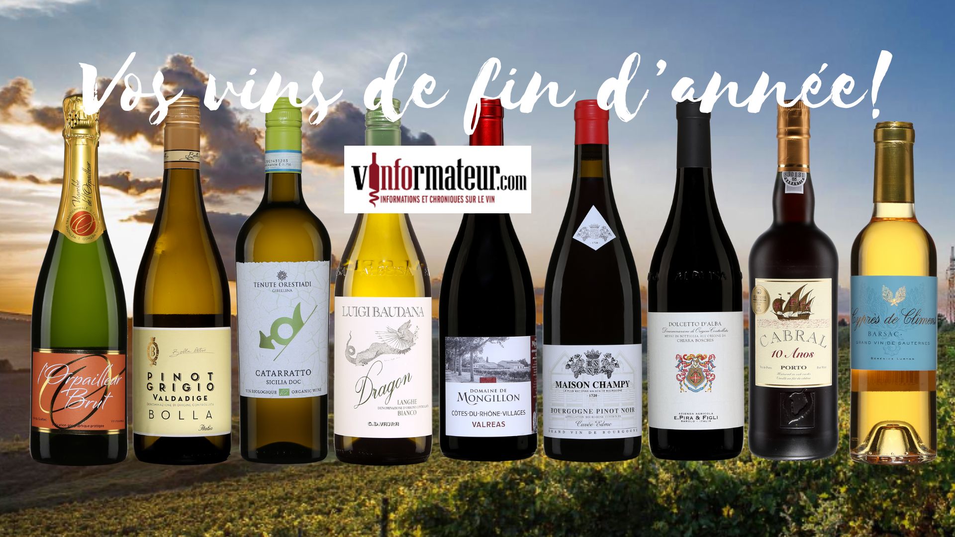 vins mousseux rouges blancs fortifié et liquoreux | Vinformateur