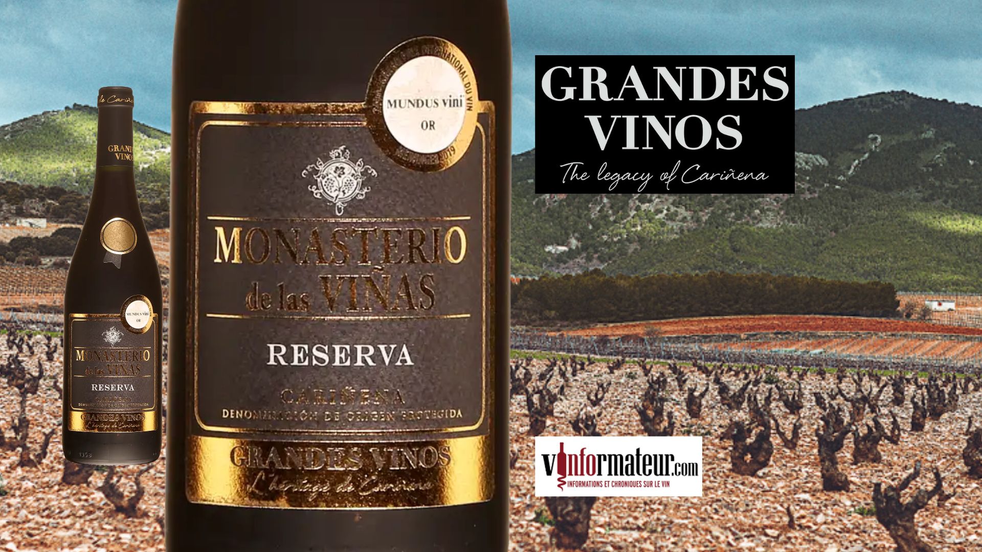 Monasterio de las vinas reserva 2019 | Vinformateur