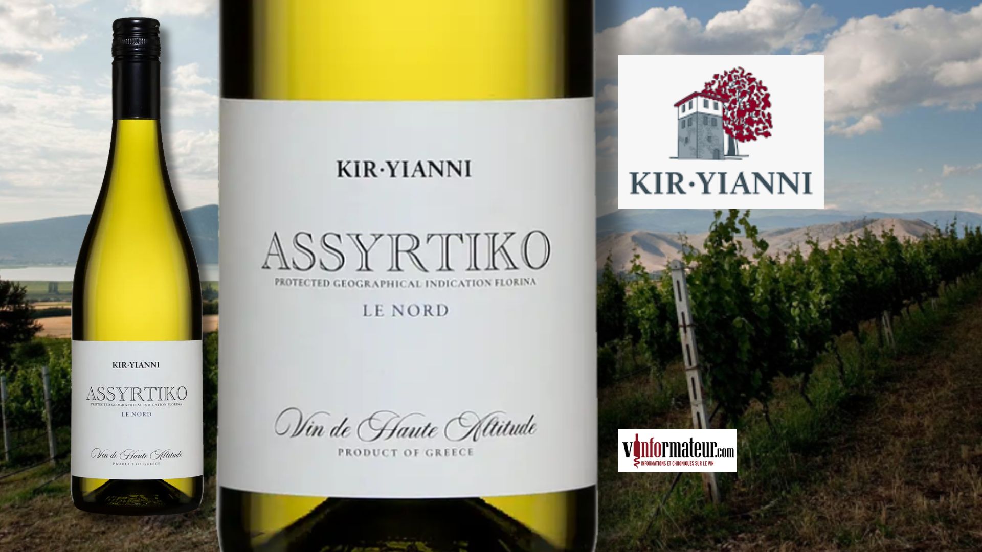 Découvrez l'Assyrtiko Kir-Yianni Cuvée Le Nord 2023 : Un Vin Grec ...