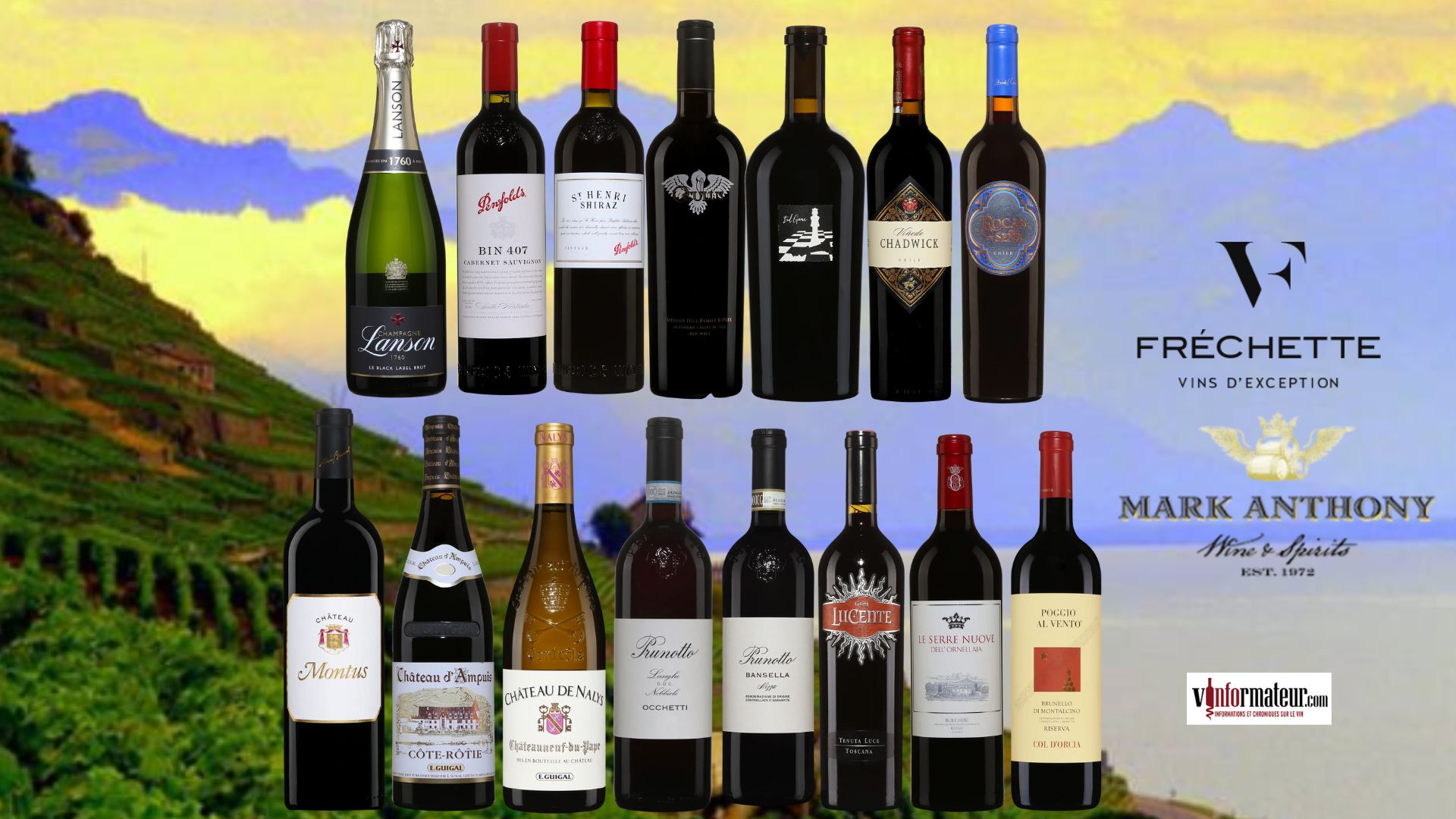 15 des Meilleurs Vins du Salon RDV Déclaration Fréchette Mark Anthony ...