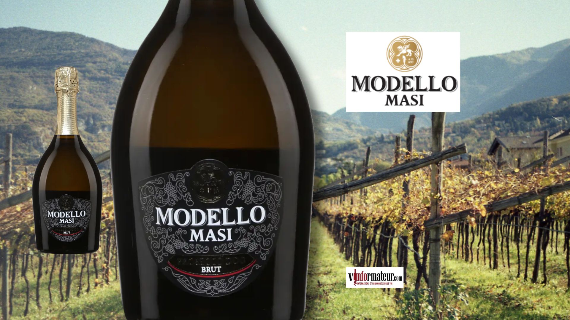 Prosecco DOC Modello Masi Brut : Un mousseux tout en fraîcheur à ...