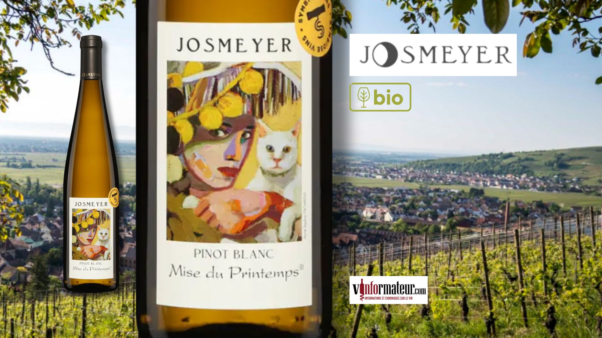 Josmeyer Mise du Printemps 2023 : Vin blanc bio d'Alsace au parfum de ...