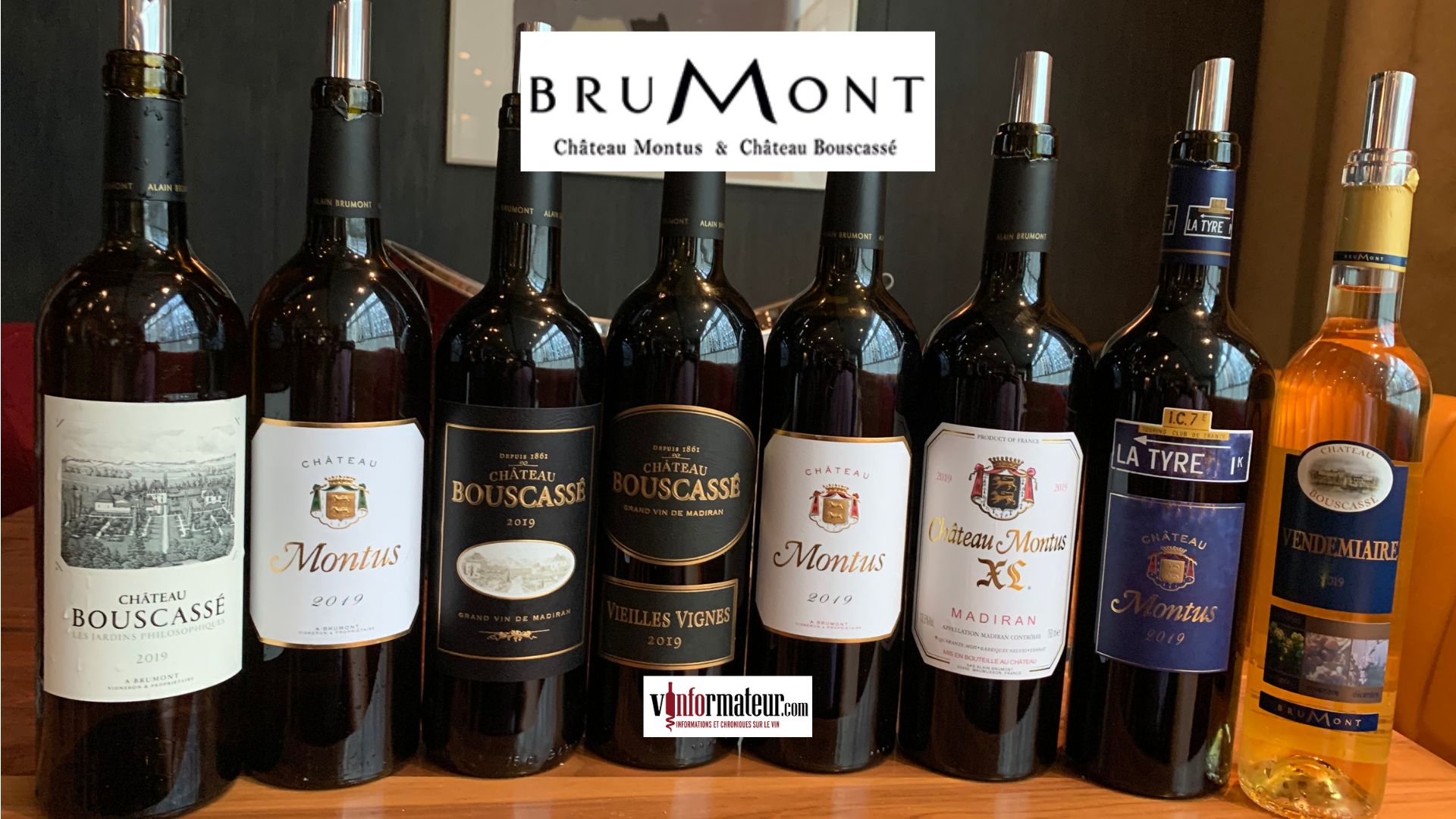 Les vins iconiques d’Alain Brumont : Montus, Bouscassé, La Tyre et ...