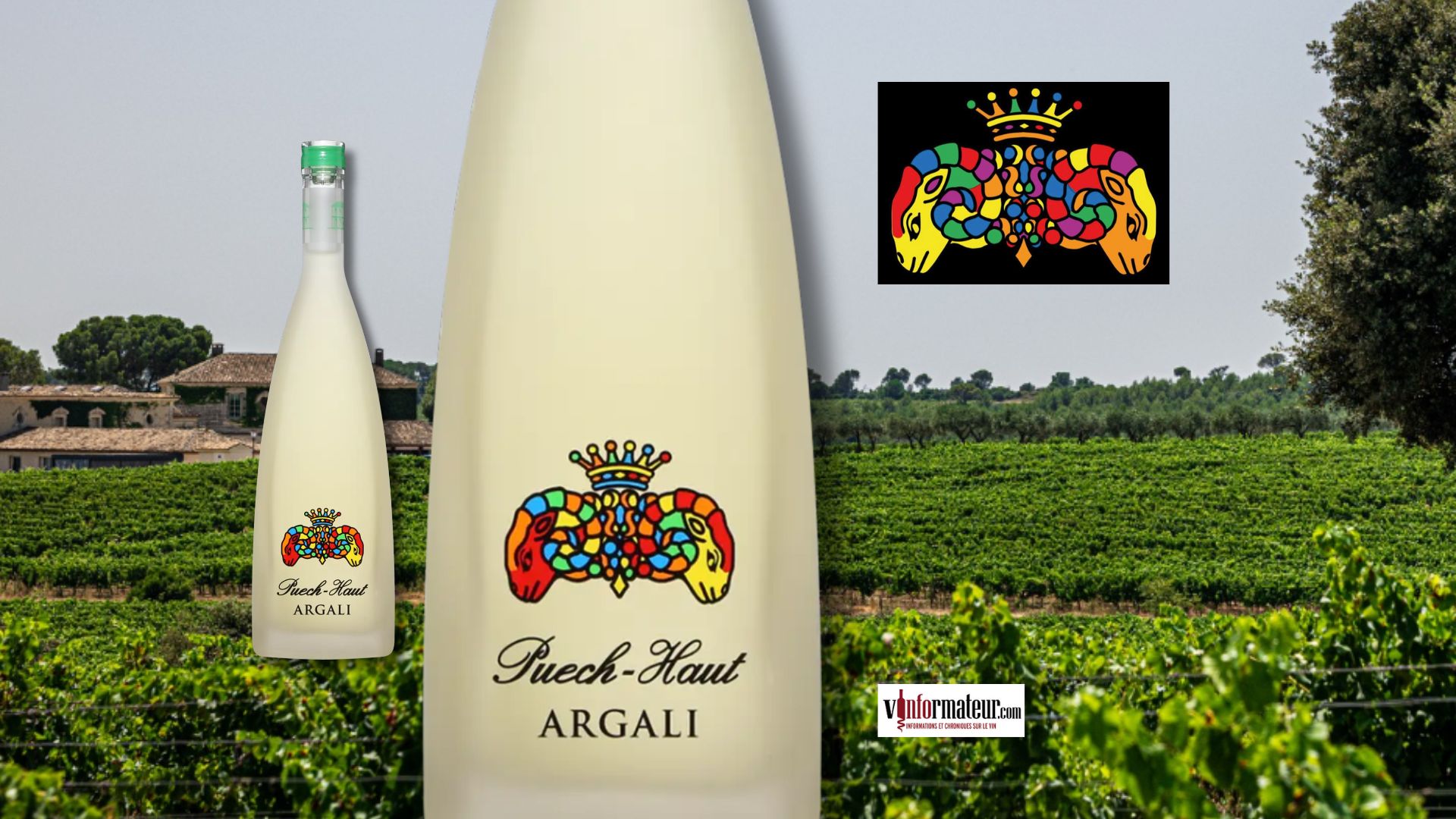 Argali 2023, Château Puech-Haut : un vin blanc frais et éclatant du sud ...
