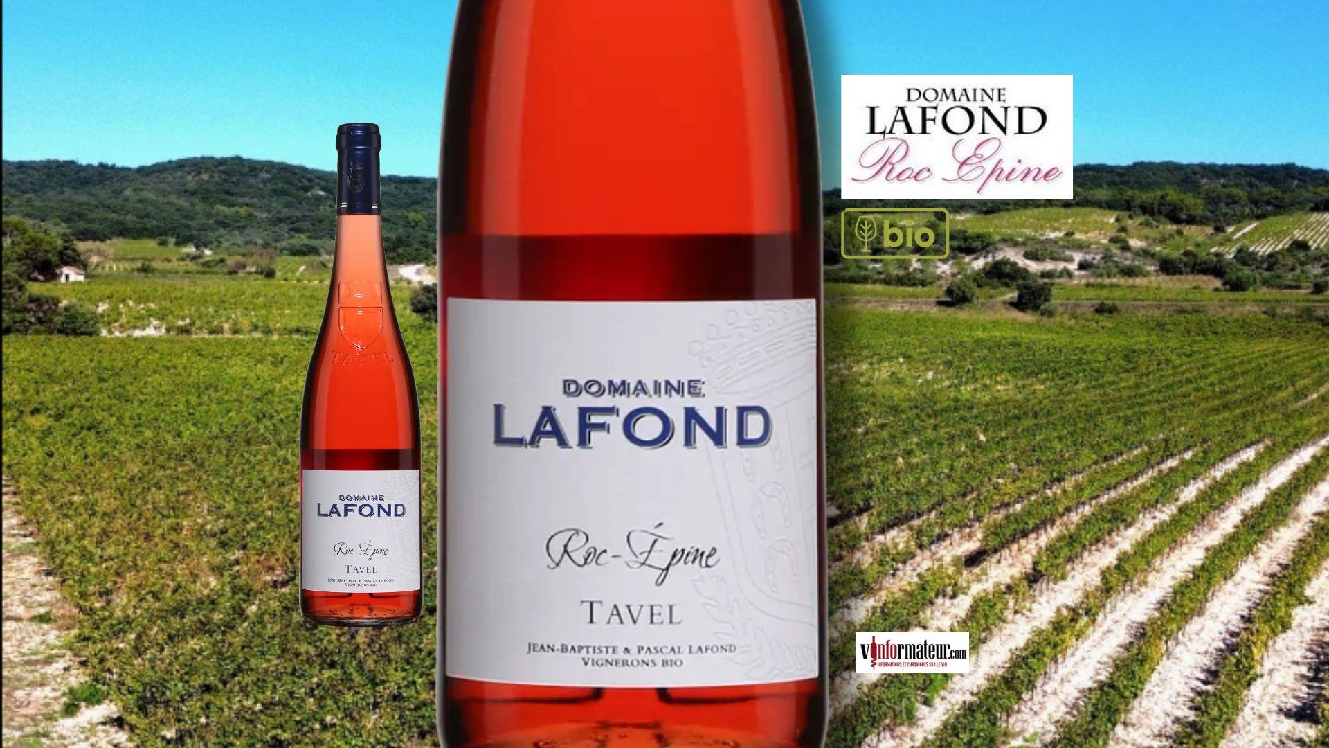 Tavel Domaine Lafond Roc-Épine 2023 : rosé bio d’exception à la SAQ ...