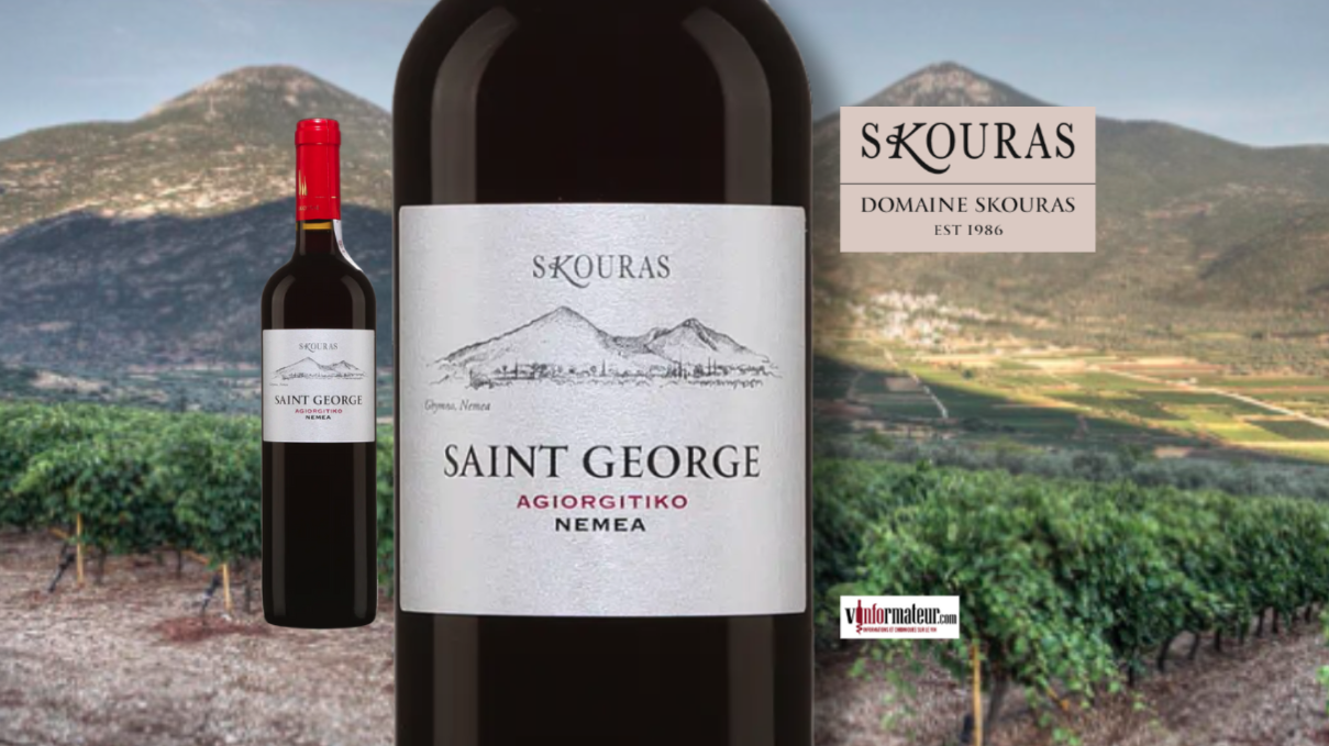 Saint George Skouras 2022 – Agiorgitiko de Néméa à la SAQ | Vinformateur