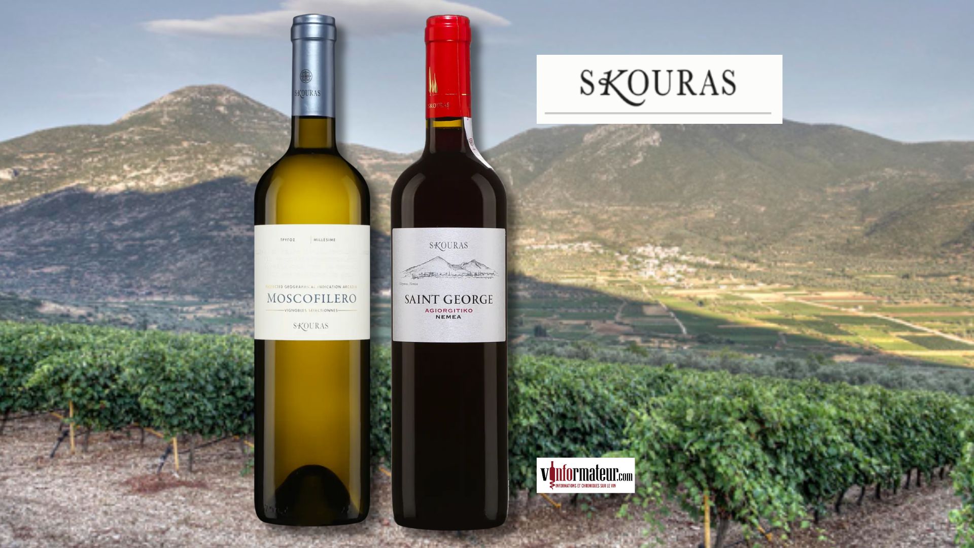 Deux vins grecs du Domaine Skouras à la SAQ | Vinformateur
