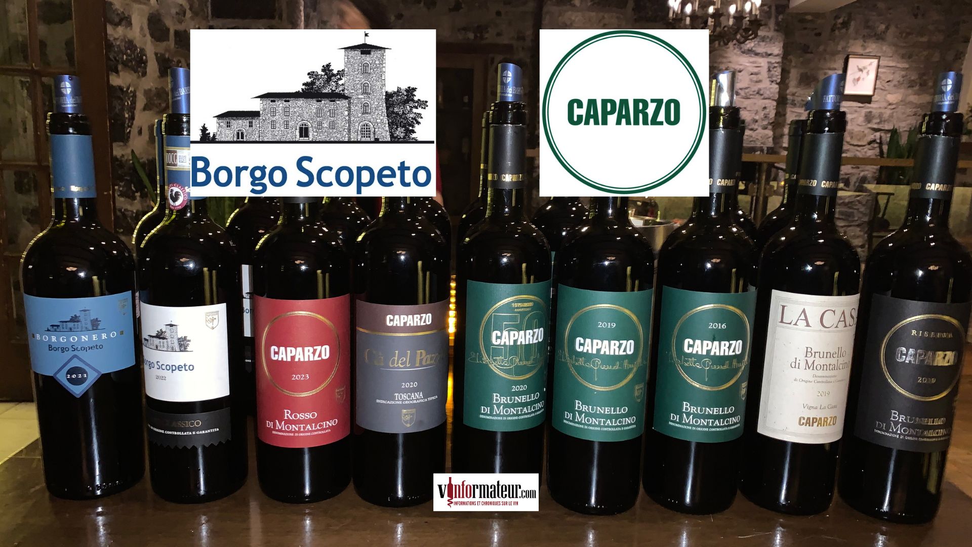 Caparzo & Borgo Scopeto : Toscane du Chianti au Brunello | Vinformateur